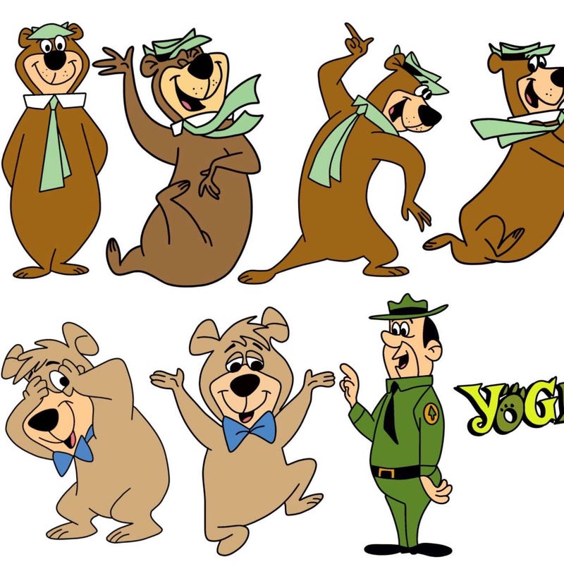 Yogi Bear - Etsy