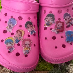 Kpop Demon Hunters Croc Charms – Handmade Kawaii Shoe Charms Set | Cute ...