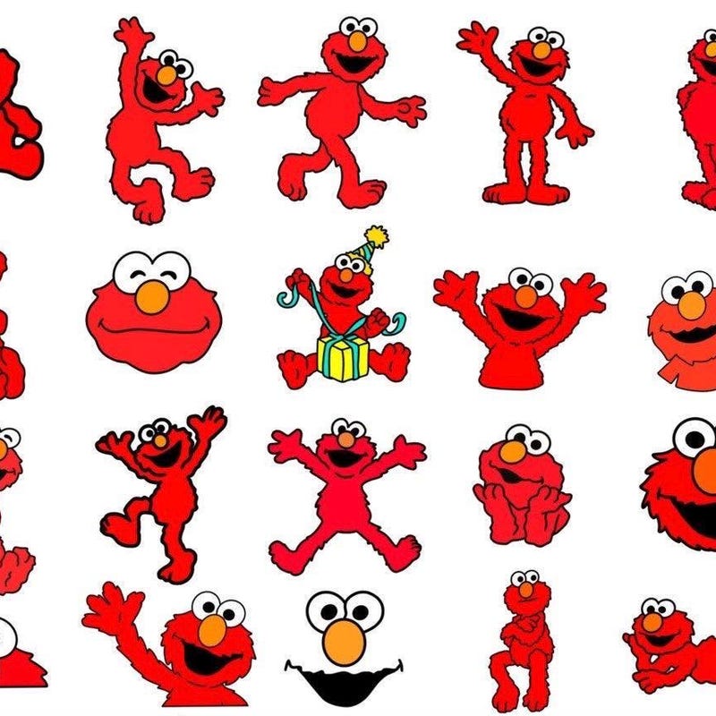 Elmo Svg - Etsy