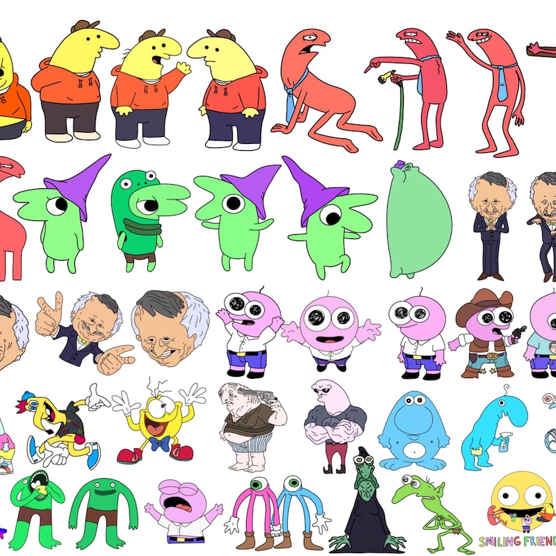 Smiling Friends - Etsy