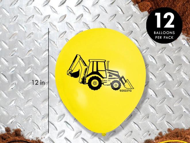 Construction Party Balloon Bouquet | Construction Party | Construction ...