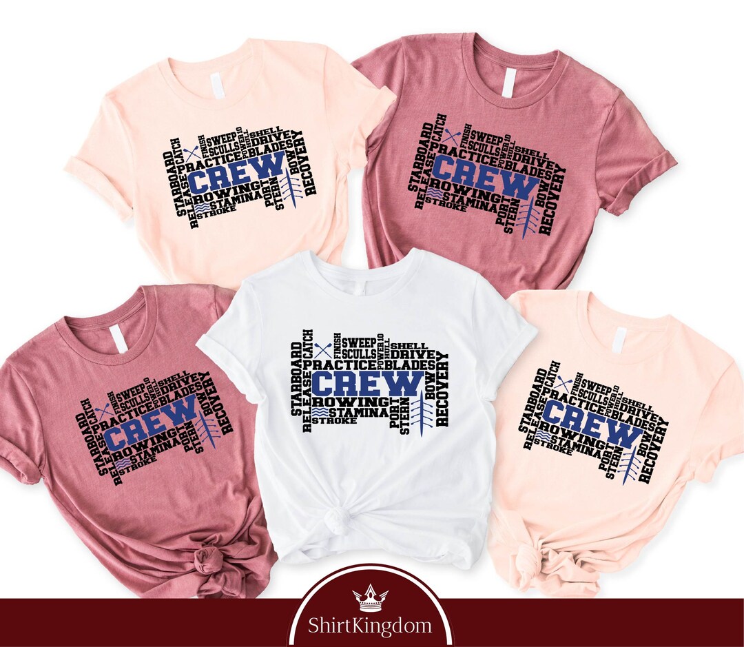 Rowing Shirt, Rowing Crew Shirt, Shirt for Rowing Team, Gift for Rower ...