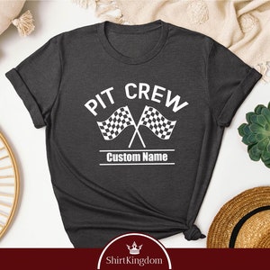 Pit Crew Shirt, Family Matching Shirt and Bodysuit, Race Car Tee ...
