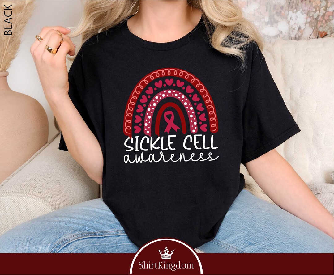 Sickle Cell Awareness Shirt, Sickle Cell Support Squad Shirt, Sickle ...