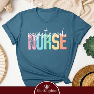 Registered Nurse Shirt, RN Shirt, Gift for Registered Nurse, Nursing ...