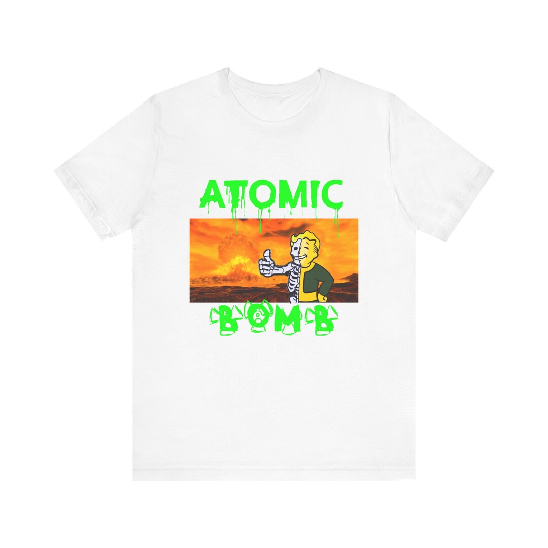 Fallout Atom Bomb T Shirt - Etsy