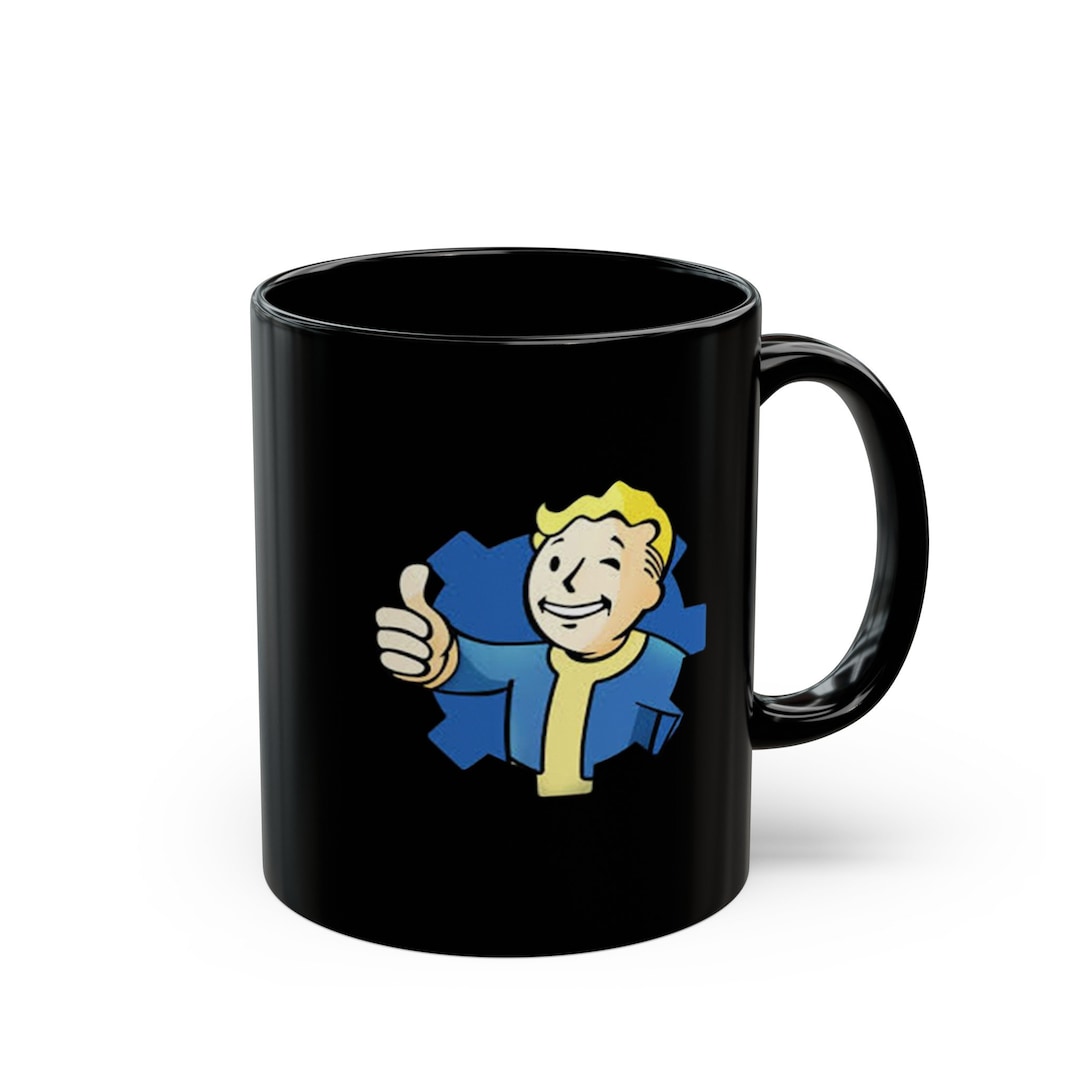 Fallout Thumb up Black Mug - Etsy