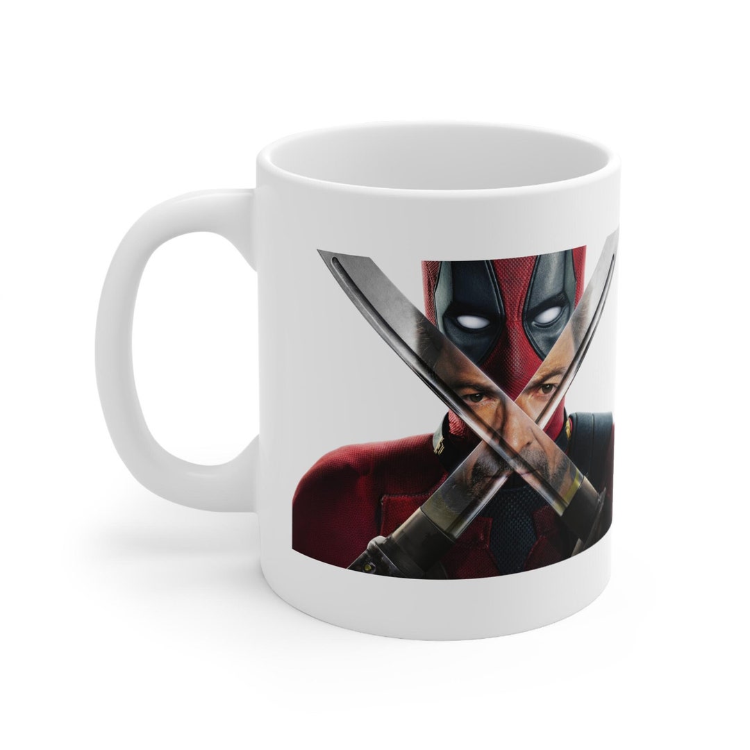 Marvel Comics Gift Mug, Deadpool and Wolverine Mug, Superhero Coffee ...