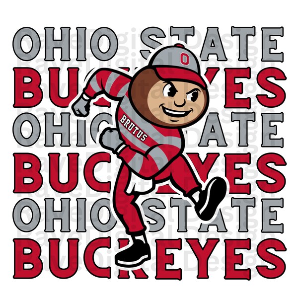 Ohio State Buckeyes Svg - Etsy