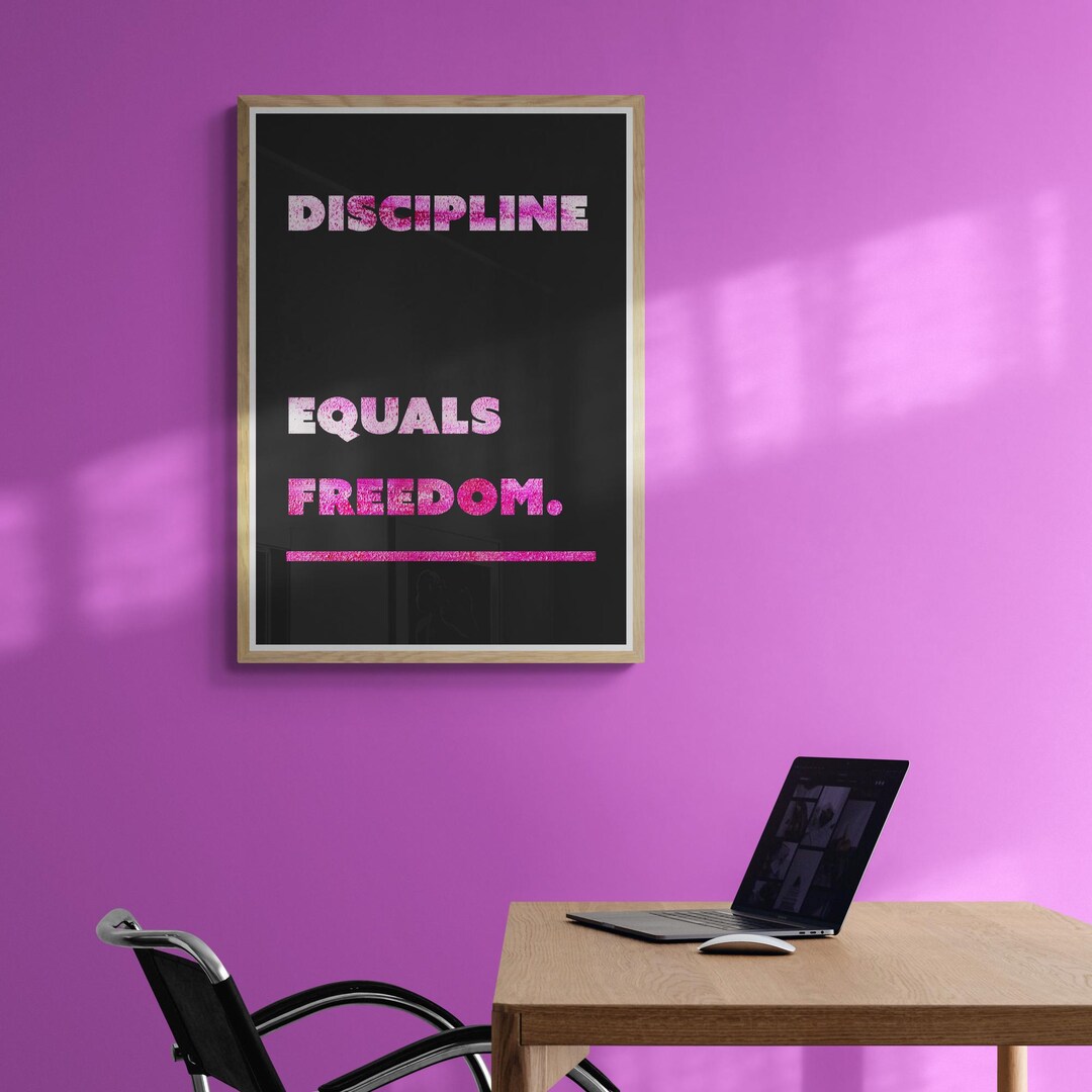 Motivational Wall Art Inspirational Quotes Poster Positive Affirmation ...