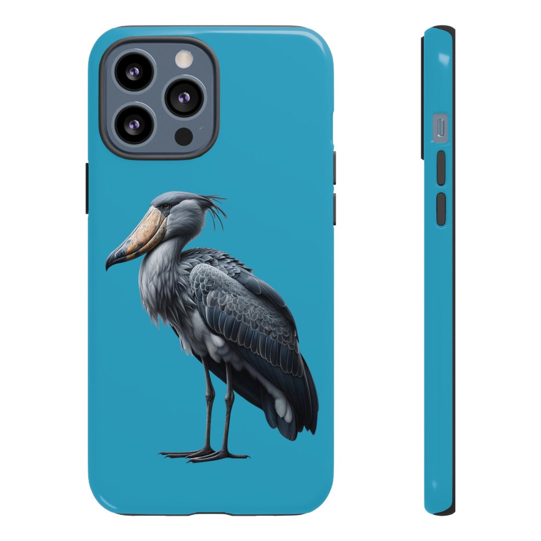 Shoebill Stork iPhone Case: Photorealistic Bird Design, Tough Dual ...