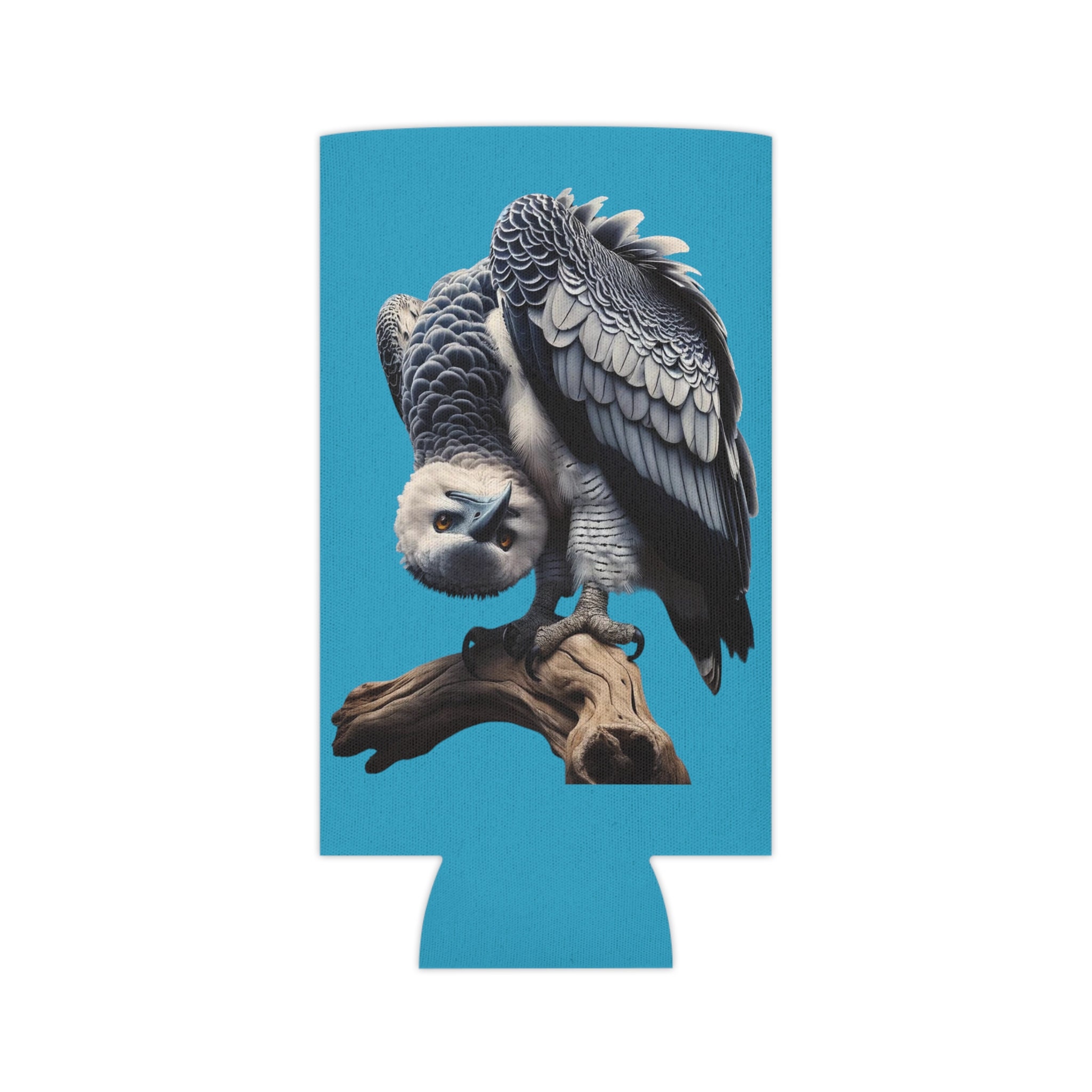 Harpy Eagle Can Koozie Upside Down Eagle Perch Design Can Cooler, Harpy ...