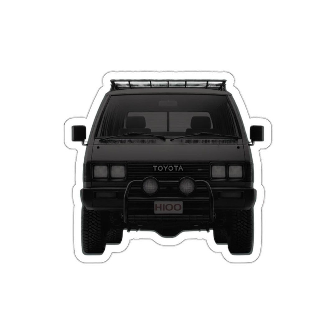 Toyota HIACE 4WD JDM Van Decals, off Road, Travel Adventure Stickers ...