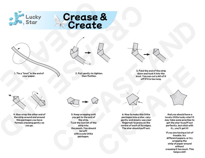 Easy Origami for Kids - Origami Printable Instructions- 8 Shapes and ...