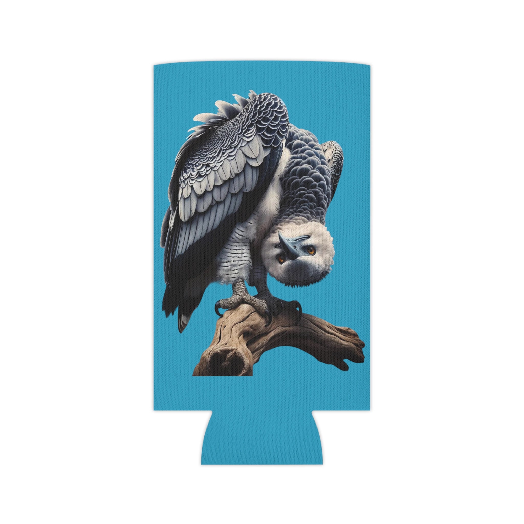 Harpy Eagle Can Koozie Upside Down Eagle Perch Design Can Cooler, Harpy ...