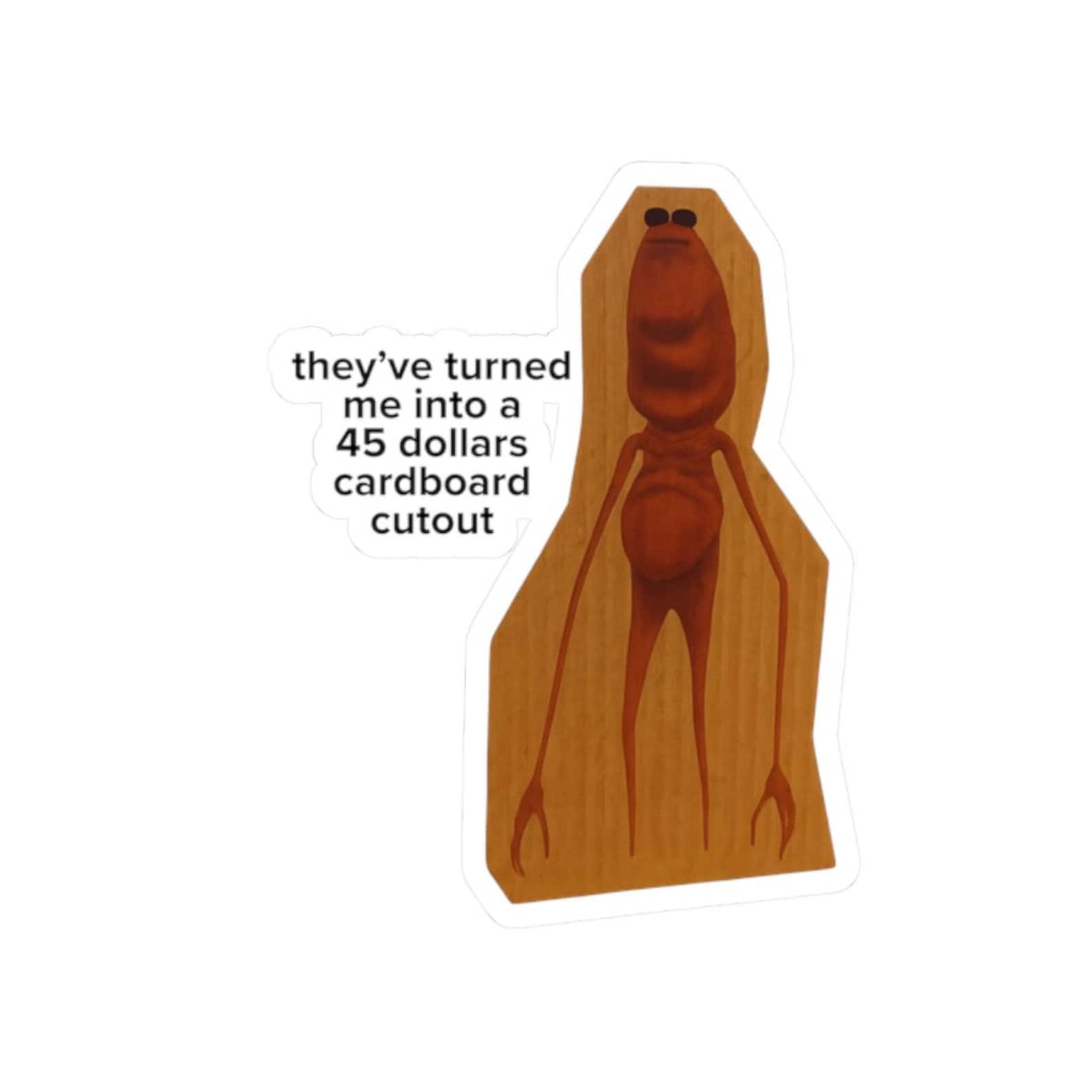 Marcus the Worm Vinyl Sticker: VR Chat Meme, Glossy Finish - Etsy