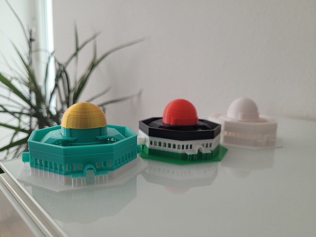 Al Aqsa Mosque Miniature | Islamic Decoration | 3D Printed | Perfect ...