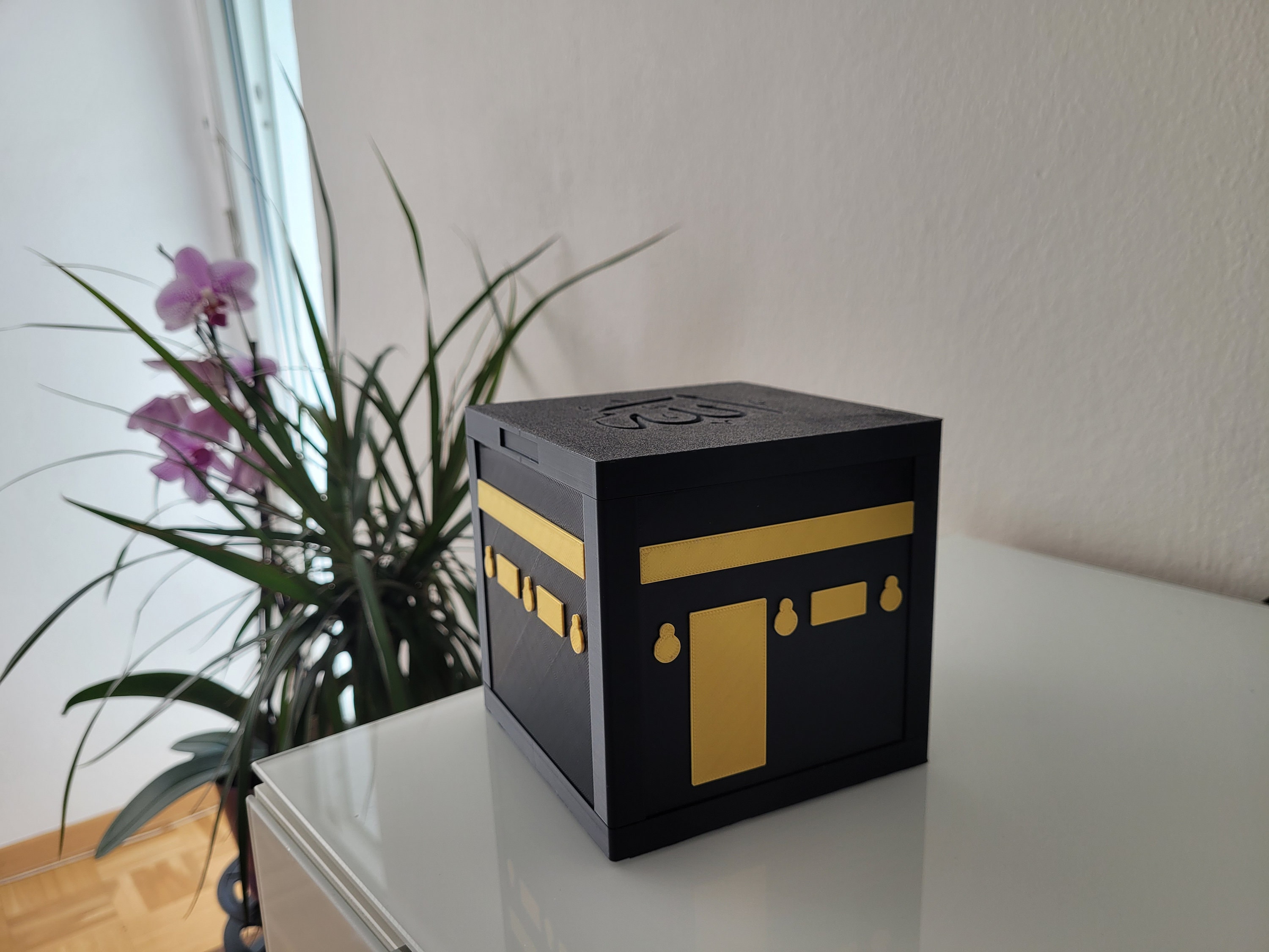 Kaaba Donation Box for Sadaqah Islamic Decoration 3D - Etsy Singapore