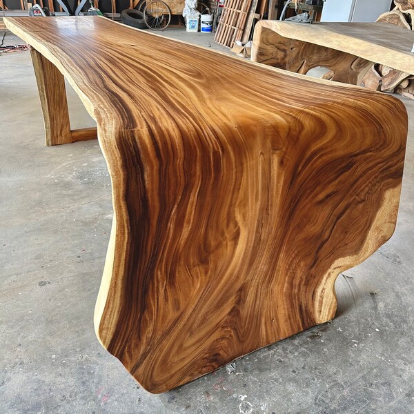 Live Edge Dining Table - Etsy