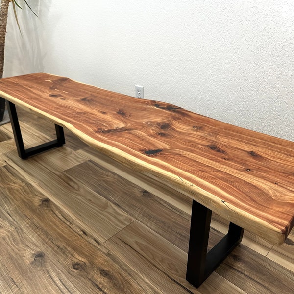 Cedar Bench - Etsy