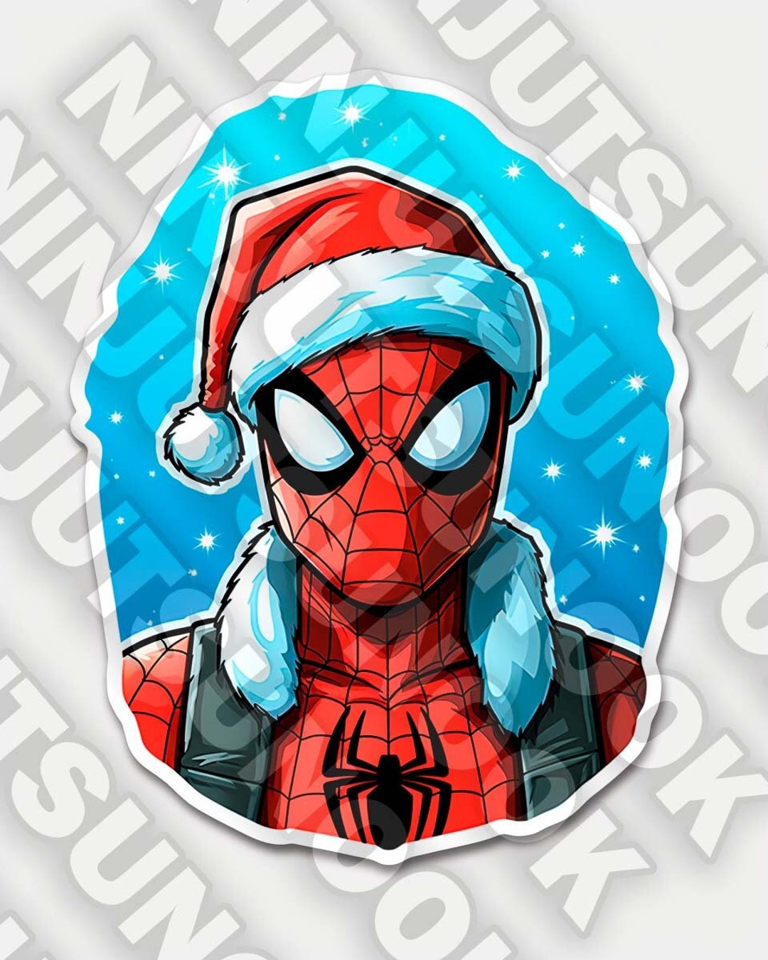 Set of 5 Christmas Spider-man for Ornament Decor Kid, Mug, Clipart and ...