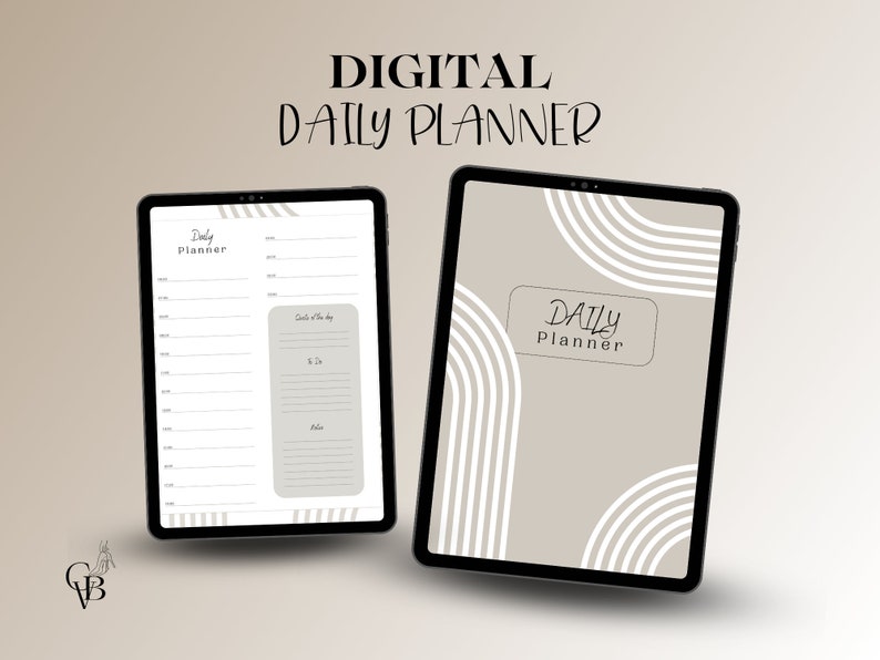 Digital Daily Planner, Goodnotes Planner, Daily Planner, Digital ...