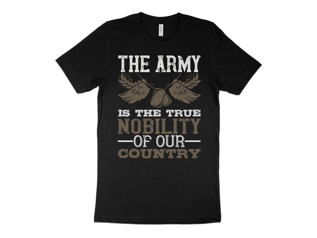 The Army is the True Nobility of Our Country - Etsy