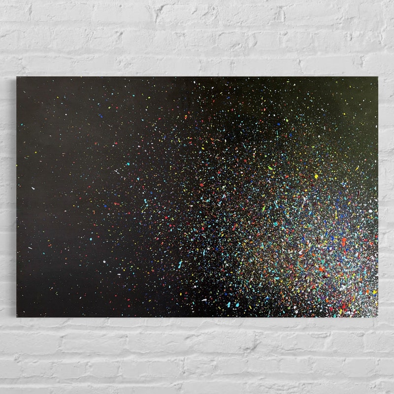 Splatter Painting - Etsy