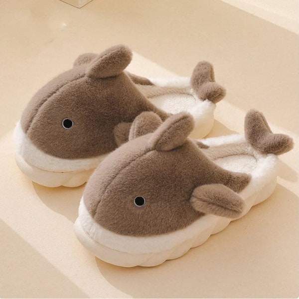 Shark Slippers - Etsy