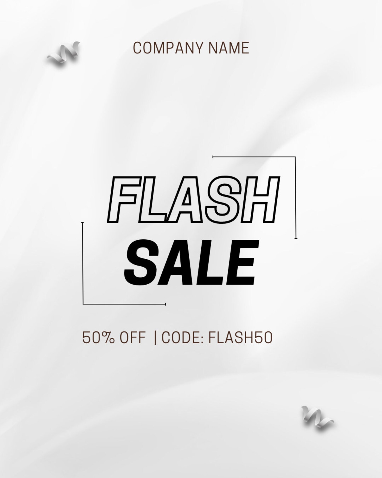 Flash Sale Template, Flash Sale Flyer, Business Flyer, Digital Download ...