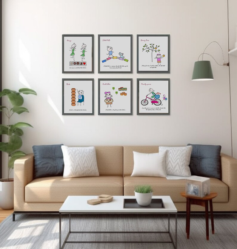 Data Structure Prints Set of 6 - Digital Download, Printable ...