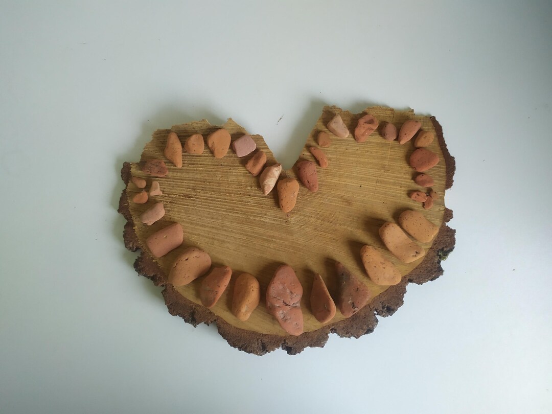 Super Polished Bulk Sea Terracotta - Set 35 Beach Pottery Mosaic Tiles ...