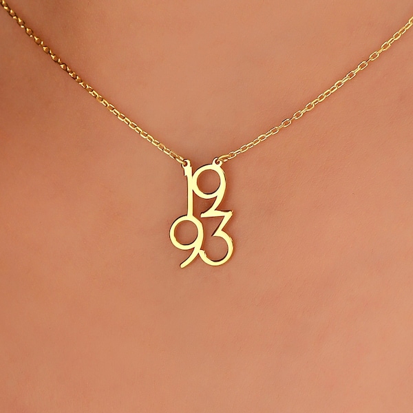 999 Silver Number Necklace - Etsy