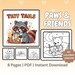Adorable Pets Coloring Book | Cute Puppies & Kittens Printable Pages ...