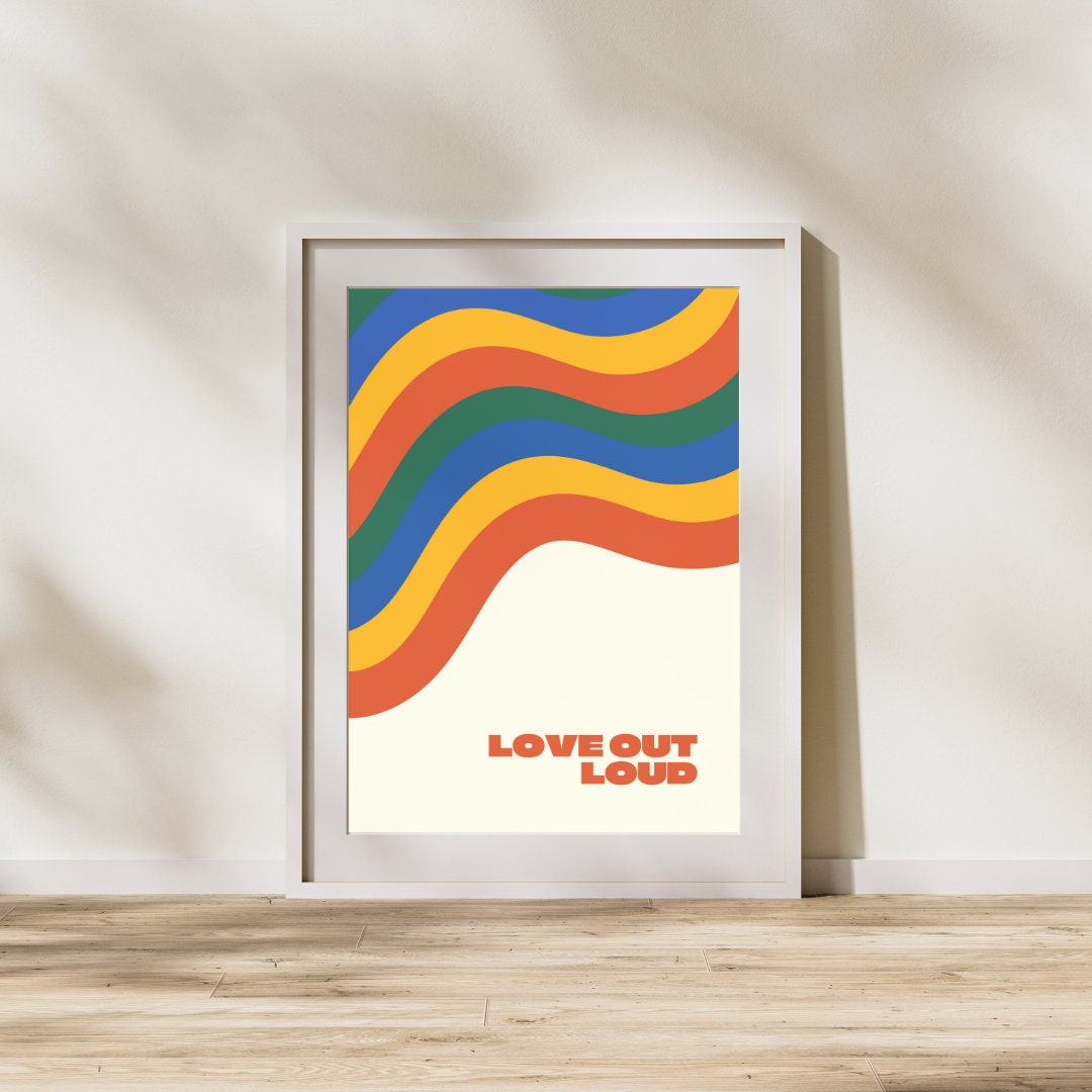 Set of 5 Lgbt-affirming Pride Month Posters - Digital Download. Posters ...