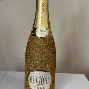 Glitter Champagne Bottle - Etsy