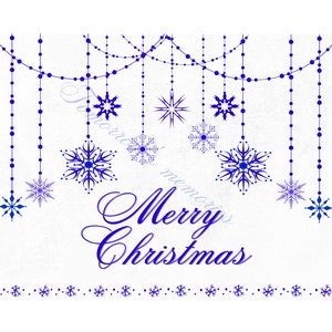 Blue Christmas Prints - Etsy