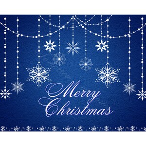 Blue Christmas Prints - Etsy