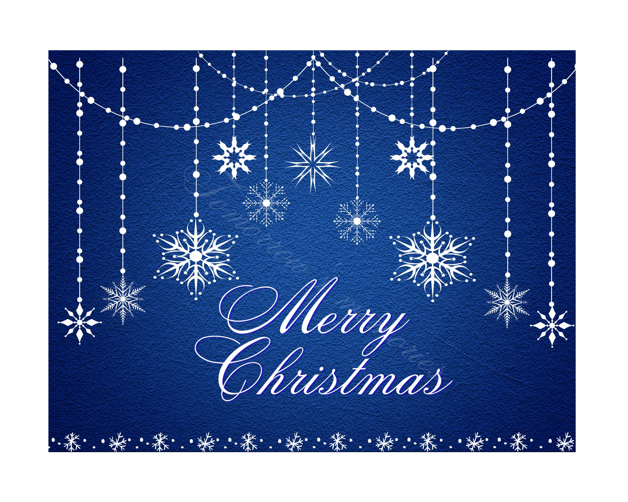Blue Christmas Prints - Etsy