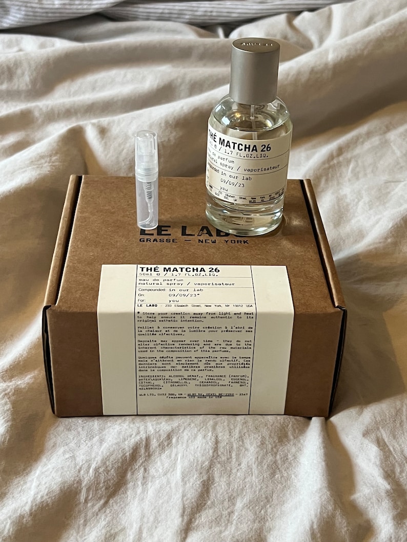 Le Labo the Matcha 26 2ML Sample Brand New, Date Can Be Seen on the ...