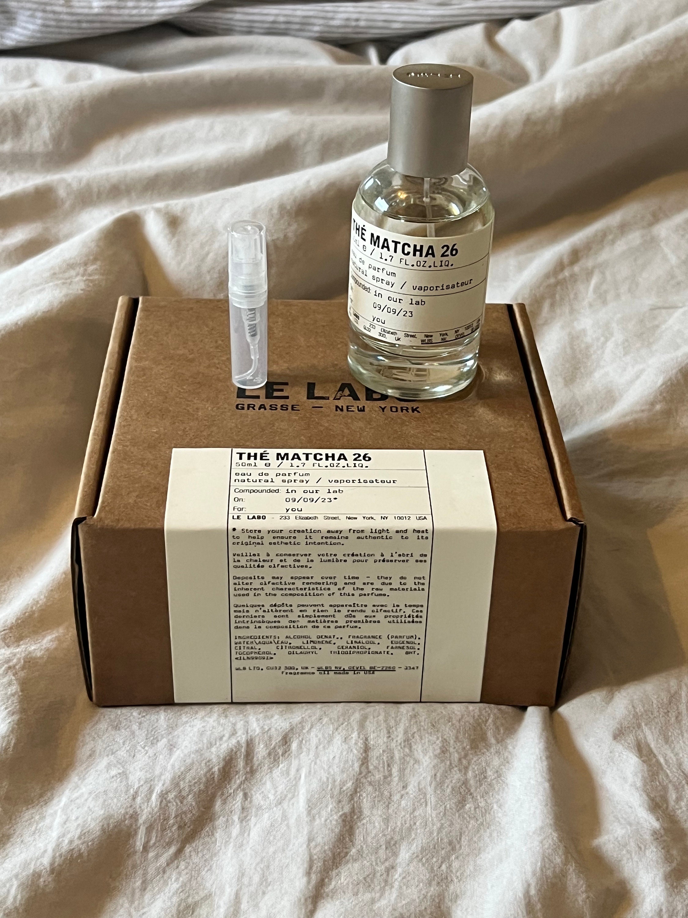 Le Labo the Matcha 26 2ML Sample Brand New, Date Can Be Seen on the ...