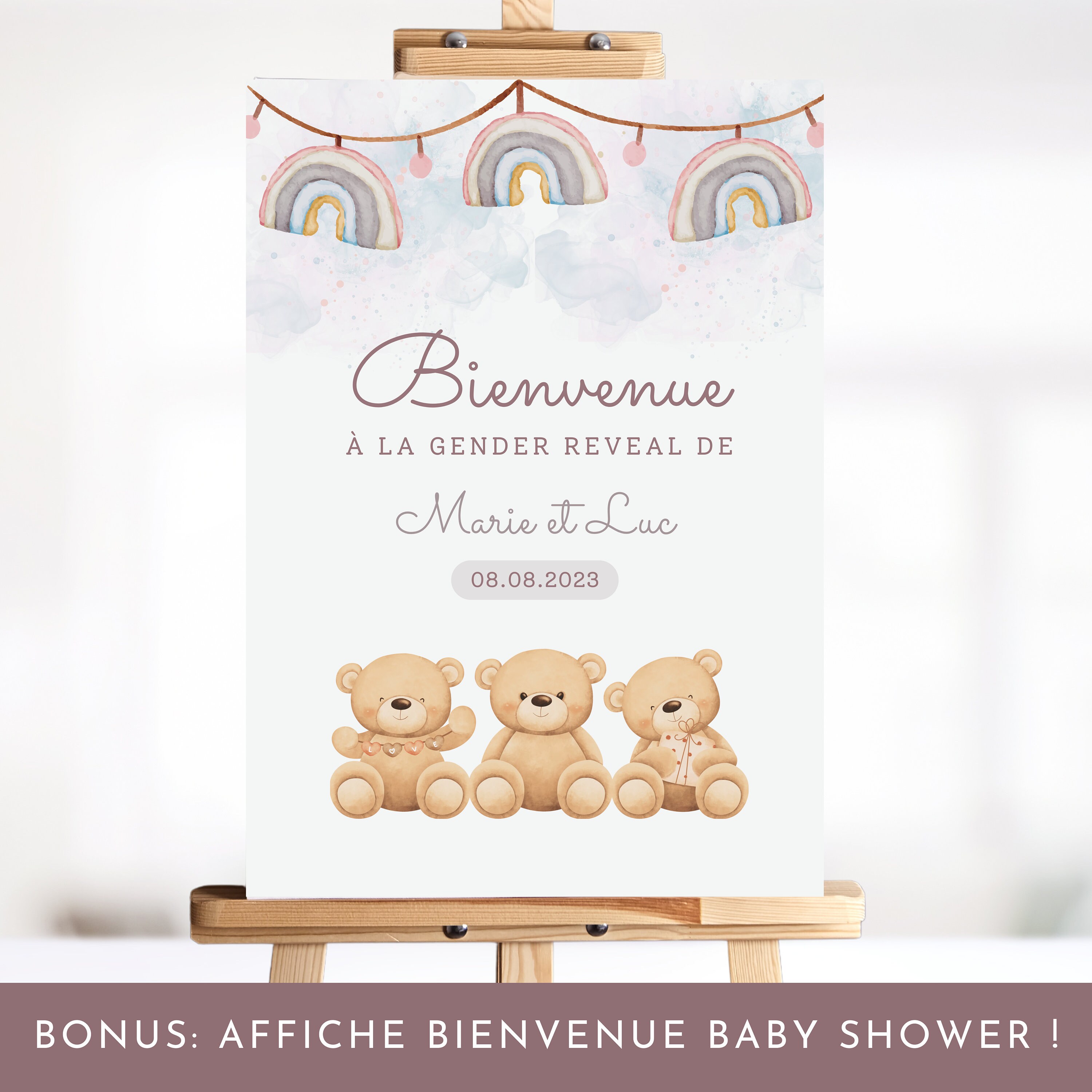 25 Jeux Prédictions Carton Prédiction Shower De Bébé En Français ...