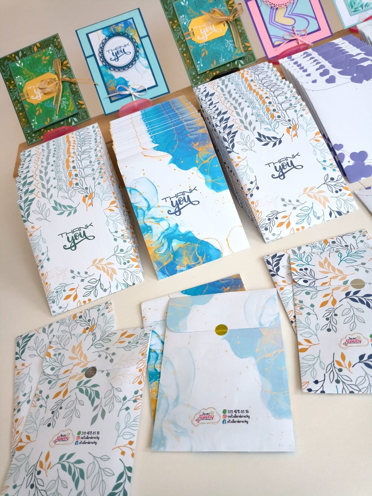 Limited Edition Handmade Thank You Card - Etsy