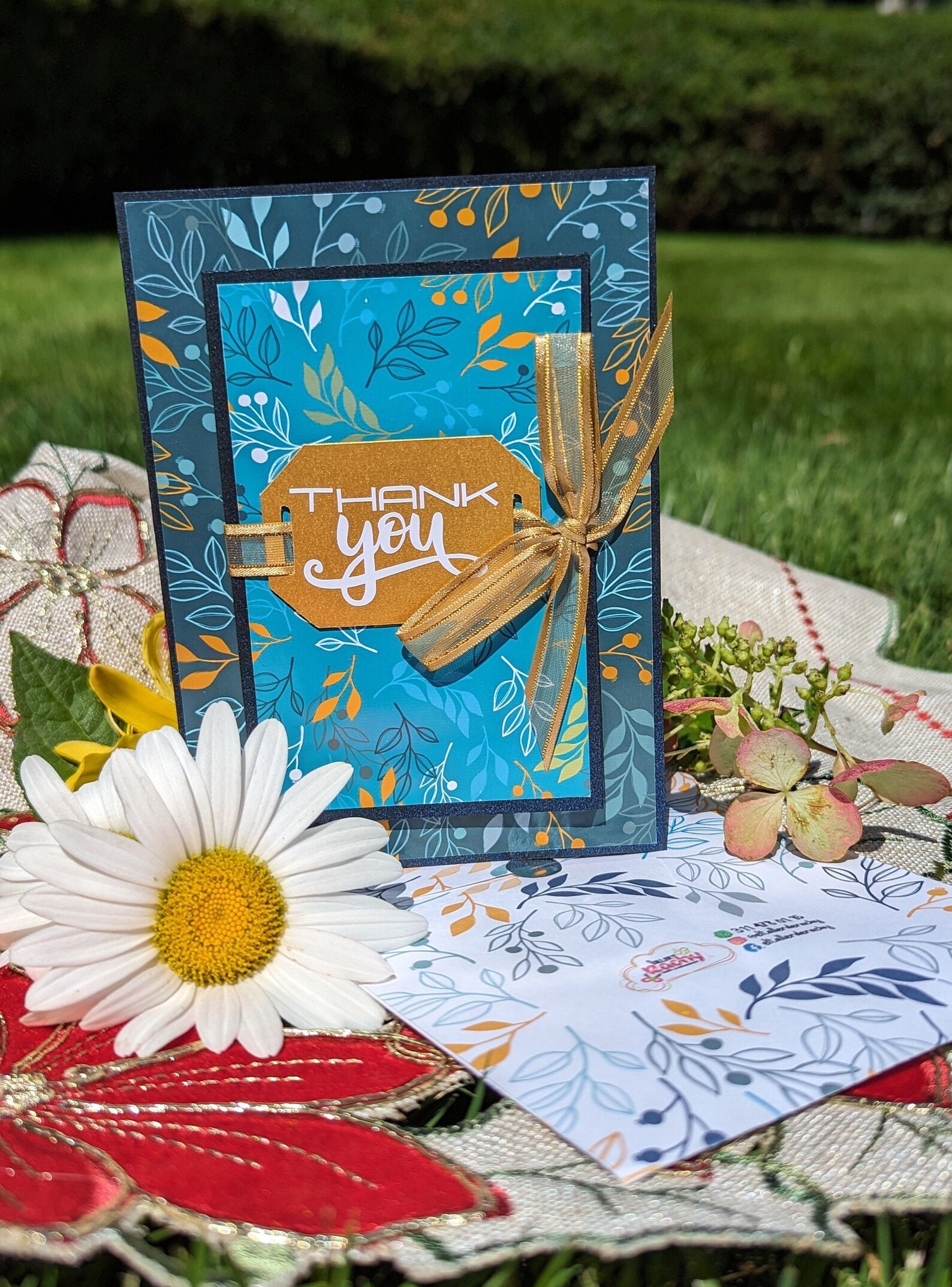 Limited Edition Handmade Thank You Card - Etsy