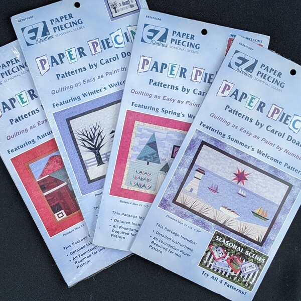 Paper Piecing - Etsy