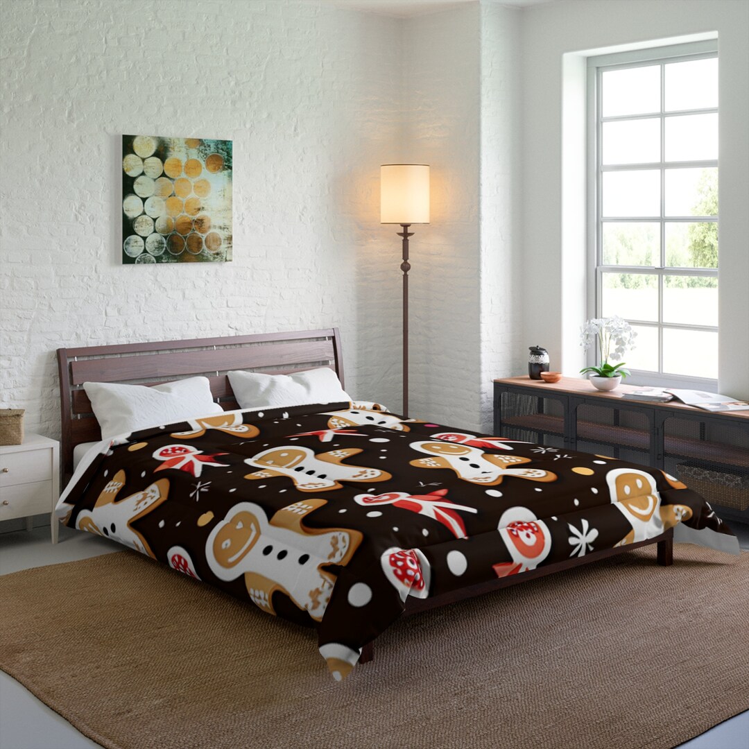 Gingerbread Man Comforter - Etsy