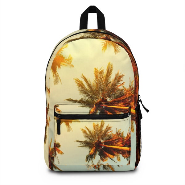 Palm Tree Backpack - Etsy