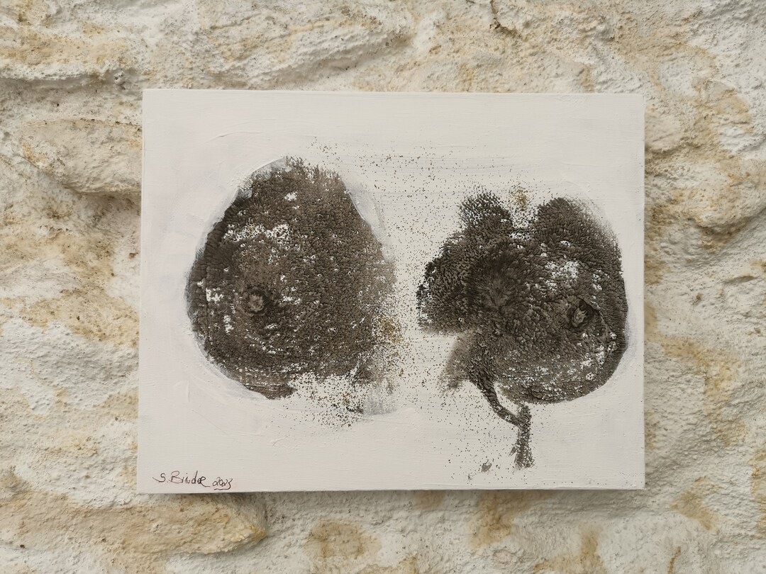 Painting Hand-painted and Signed Simone Binder Erotic Painting Female ...