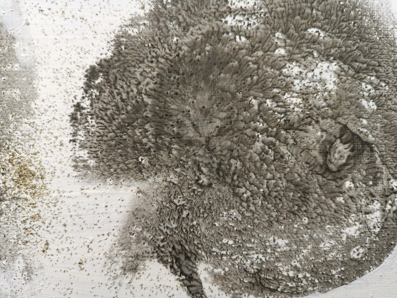 Painting Hand-painted and Signed Simone Binder Erotic Painting Female ...