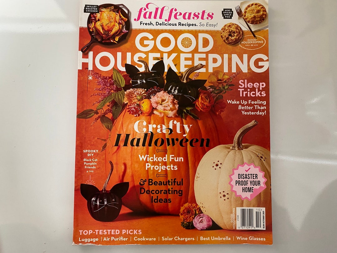 Vintage GOOD HOUSEKEEPING October 2021 HALLOWEEN Issue | “crafty ...